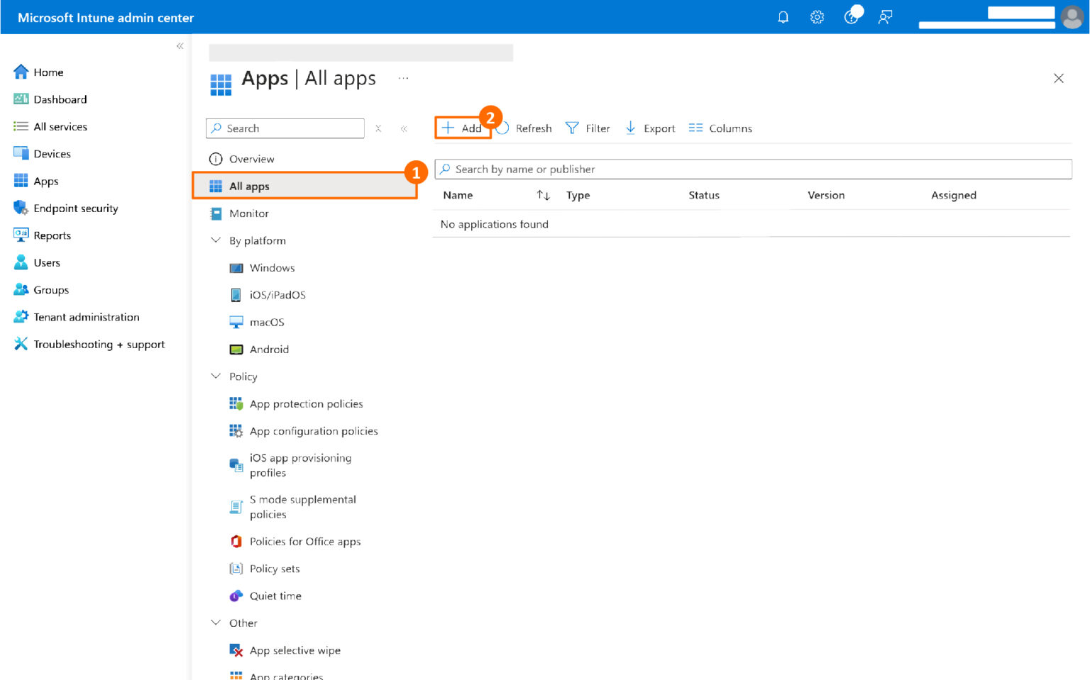 Installation via Microsoft Intune (MSI) | eformity documentation