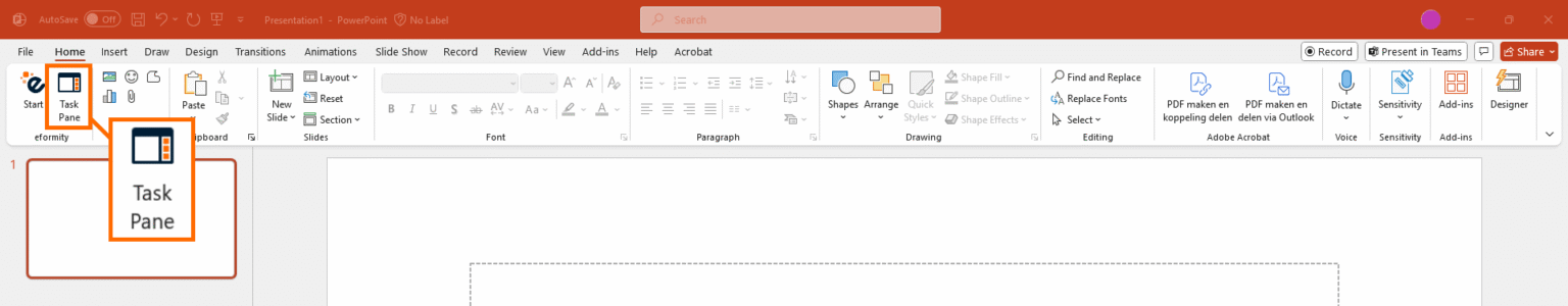 Working with variables in Microsoft PowerPoint | eformity documentation