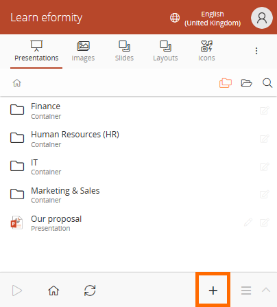 Creating and uploading a PowerPoint presentation | eformity documentation
